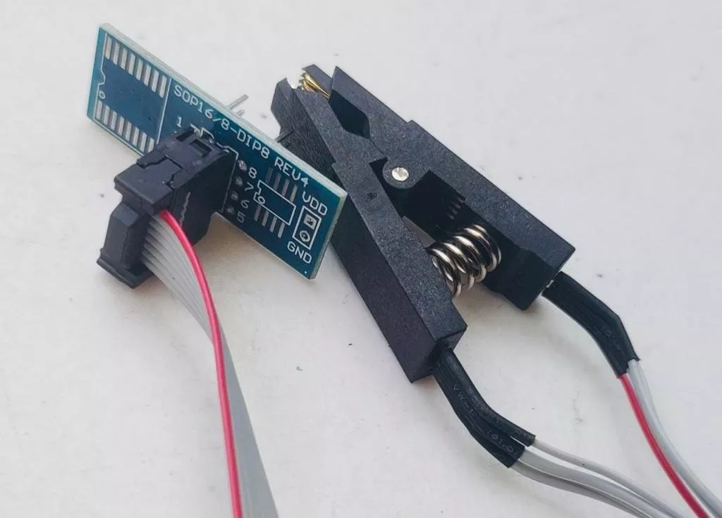 3 Pinzas Soic8 Smd Para Programador Memorias Spi Eeprom Bios – Grupo MIDRA