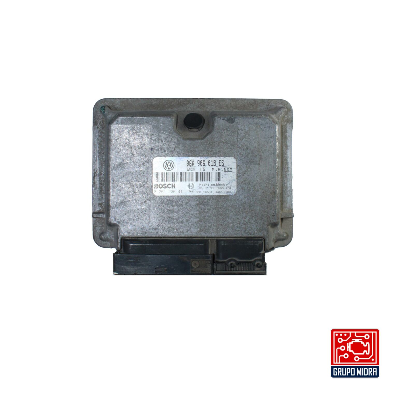 Computadora Automotriz VW – ECU 06A906018ES – Grupo MIDRA