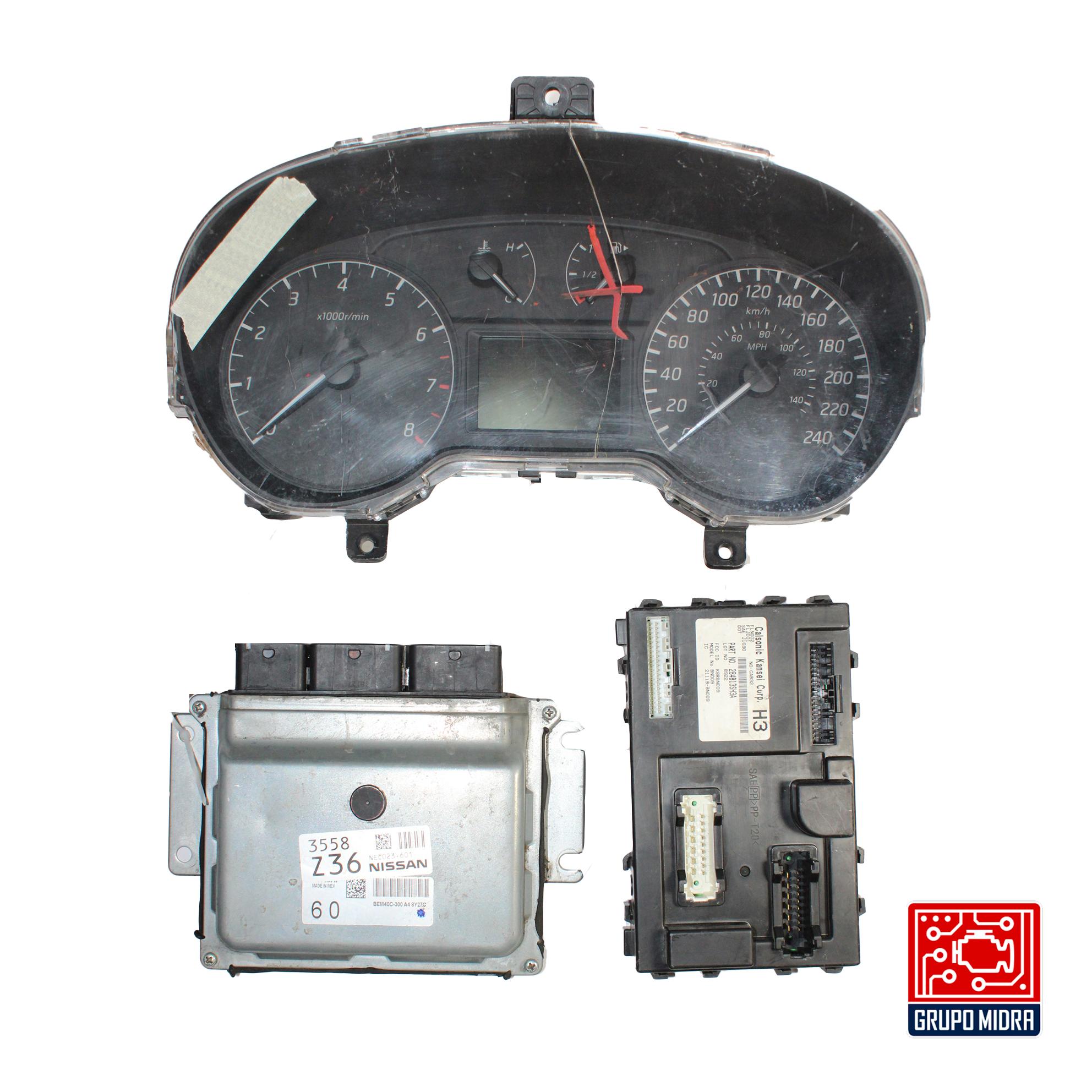 KIT Nissan Sentra 2016 – 2017 – Grupo MIDRA
