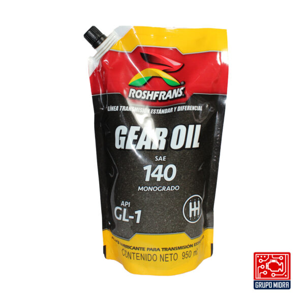 Roshfrans GEAR OIL Aceite de Transmisión Estandar, SAE 140, API GL-1 ...