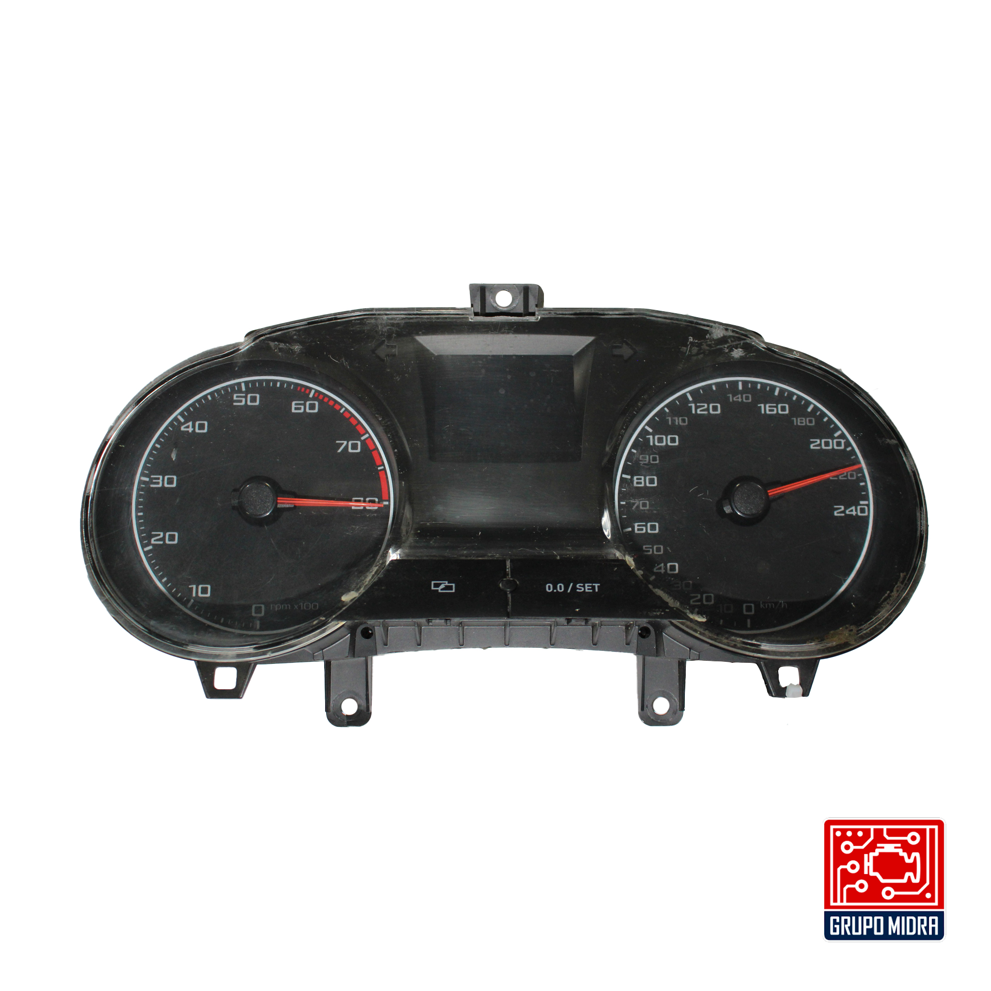 Cluster Velocímetro, SEAT Ibiza, 2.0L, STD, 2010-2015, Negro. – Grupo MIDRA